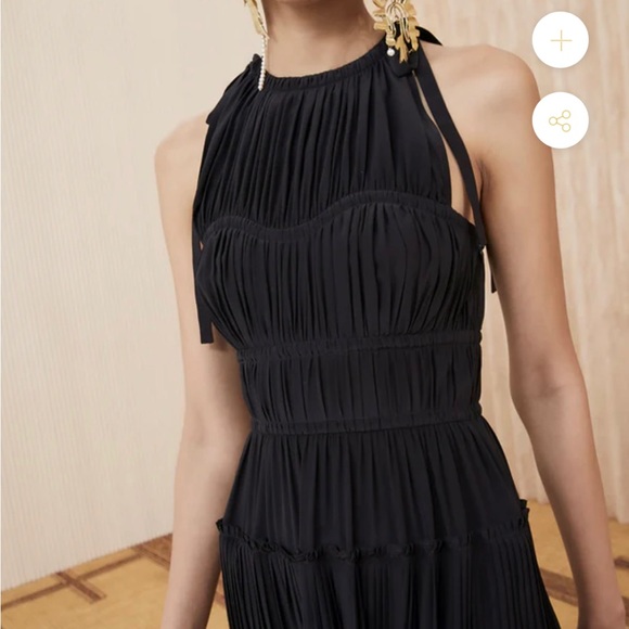 Ulla Johnson | Dresses | Nwt Ulla Johnson Amalthea 0 Silk Halter Dress ...